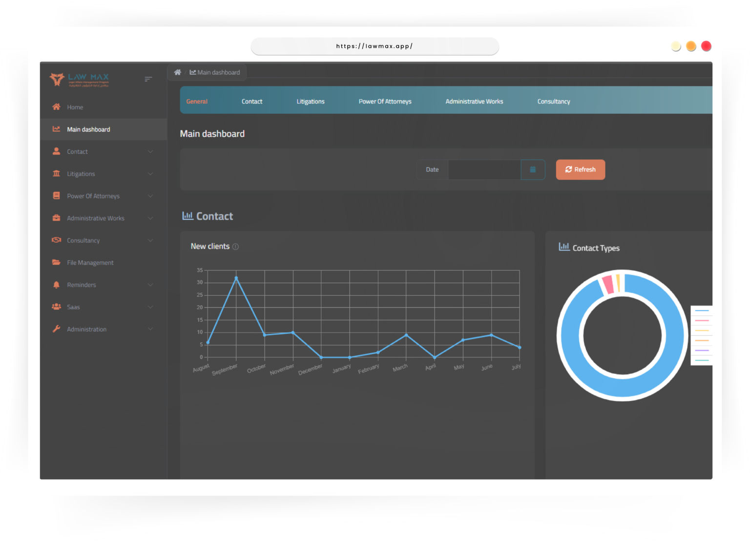 LAWMAX - ERP Software for Law Firms